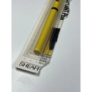 No Brand | Office | Vtg Sheaffer Yellow Delta Grip Ball Point Pen ...